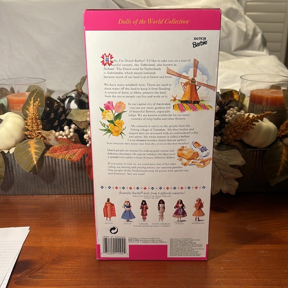 Mattel | Toys | 993 Dutch Barbie Dolls Of The World Collection Special ...